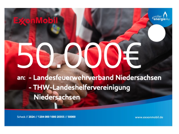 #ExxonMobilHilft: 50.000 Euro Unterstützung für Hochwasser ...